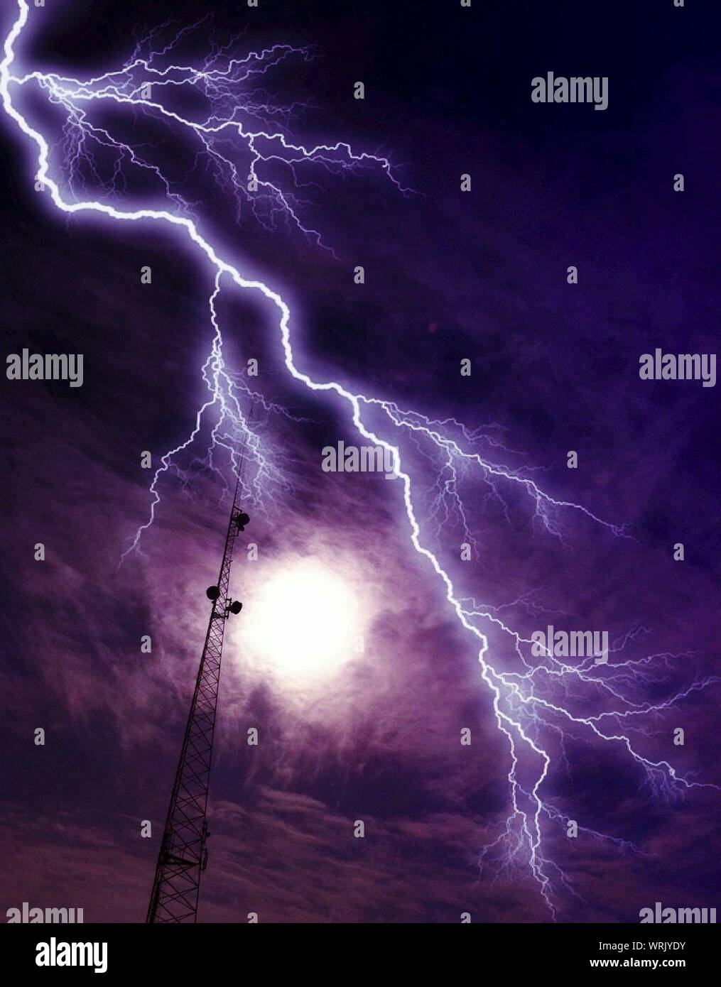 The Tower For Lightning High Resolution Stock Photography and Images ...