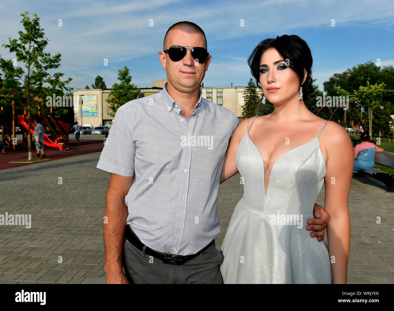 Graduation party, last school ball Stock Photo - Alamy