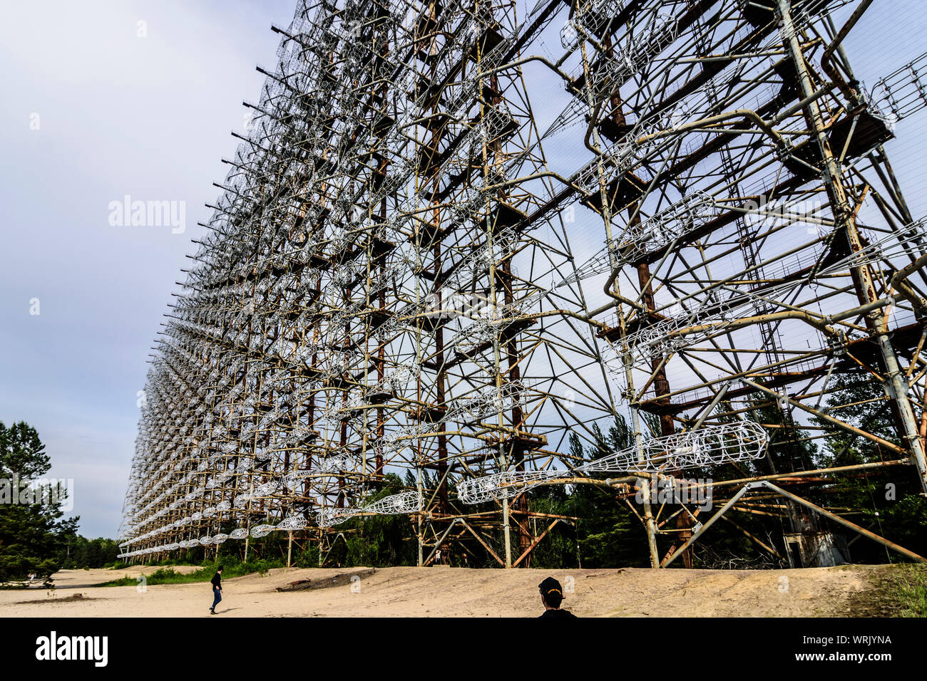 Chernobyl (Chornobyl): Duga radar, Soviet over-the-horizon radar (OTH ...