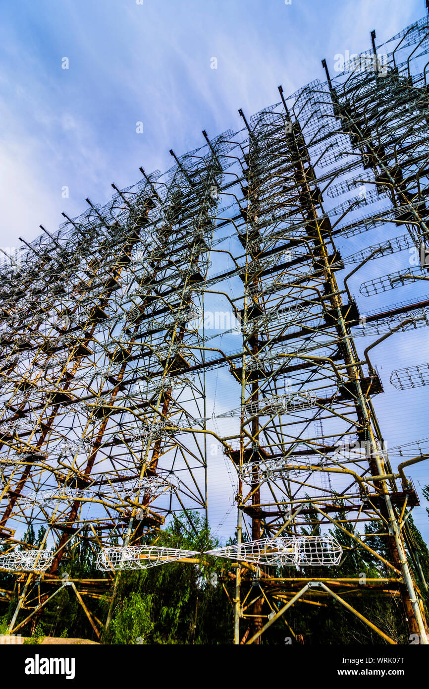 Chernobyl (Chornobyl): Duga radar, Soviet over-the-horizon radar (OTH ...