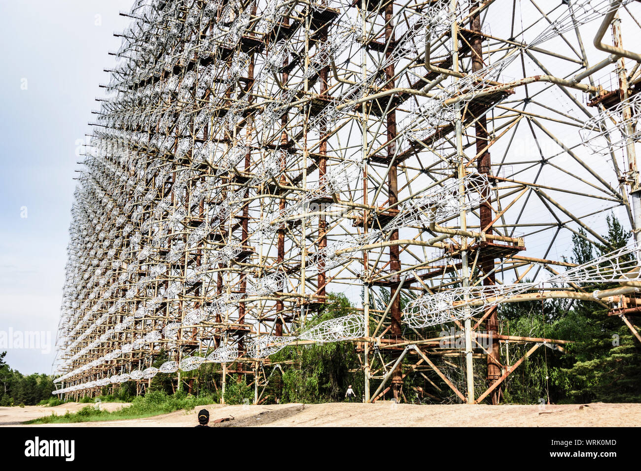 Chernobyl (Chornobyl): Duga radar, Soviet over-the-horizon radar (OTH ...