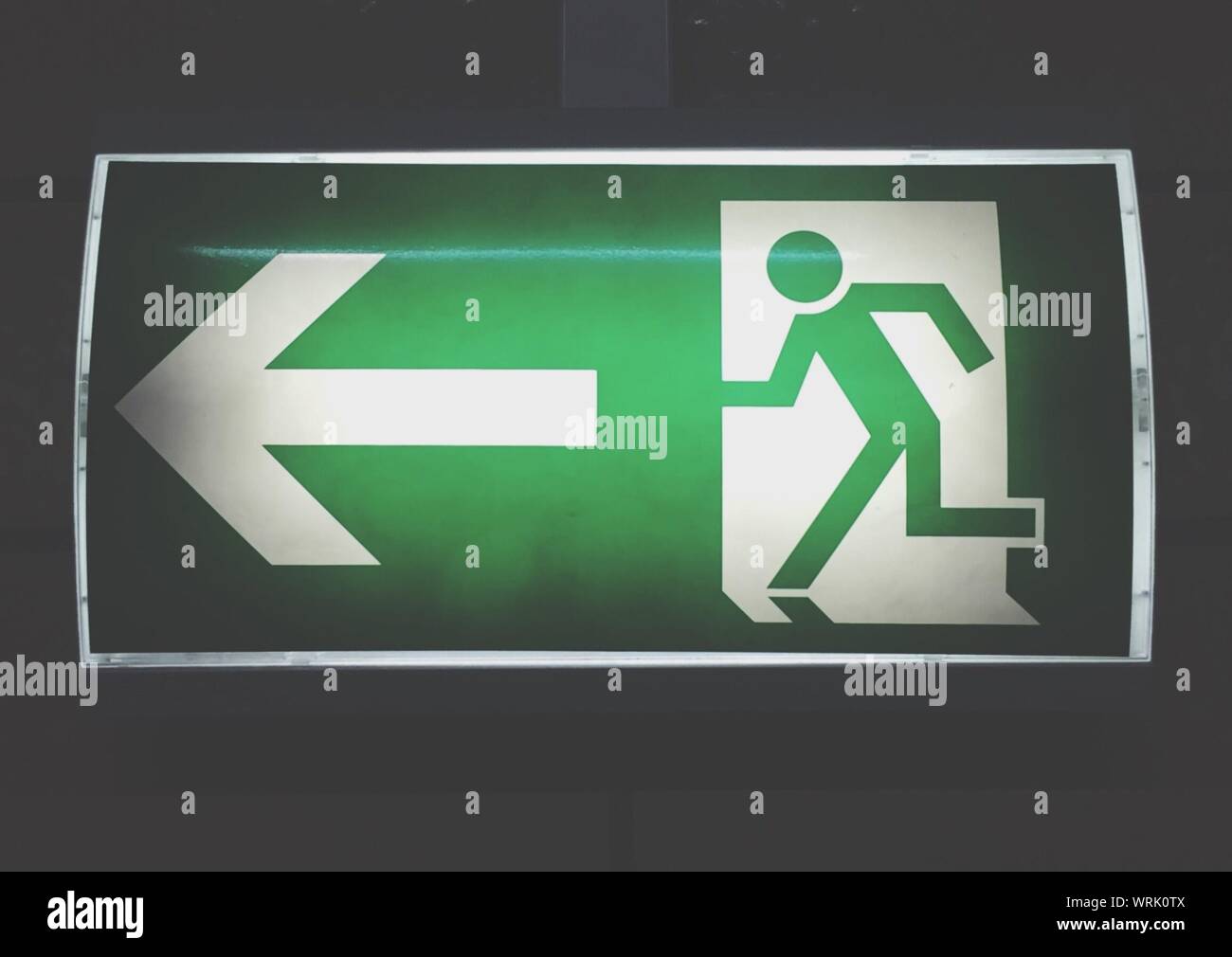 Exit Sign Berlin High Resolution Stock Photography and Images - Alamy