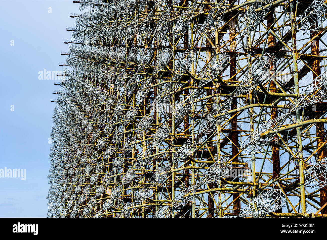 Chernobyl (Chornobyl): Duga radar, Soviet over-the-horizon radar (OTH ...