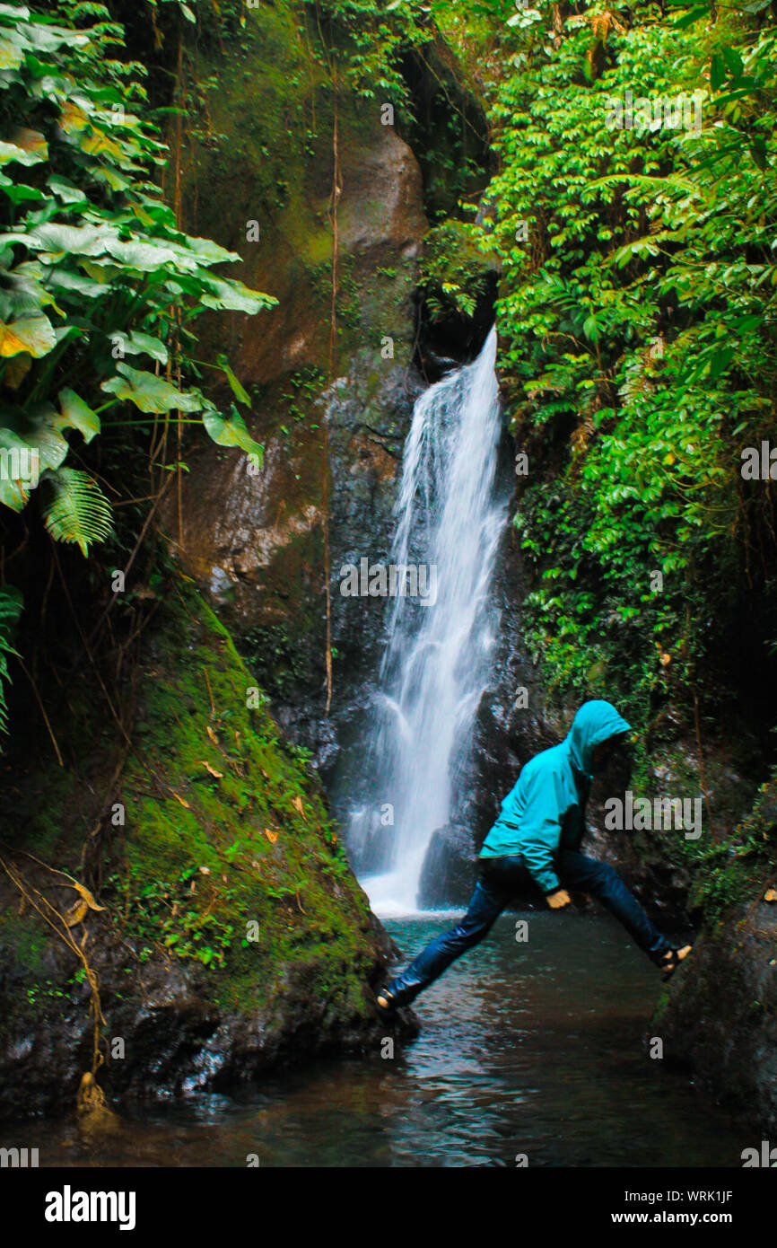 Man Jumping Over Rocks High Resolution Stock Photography and Images - Alamy