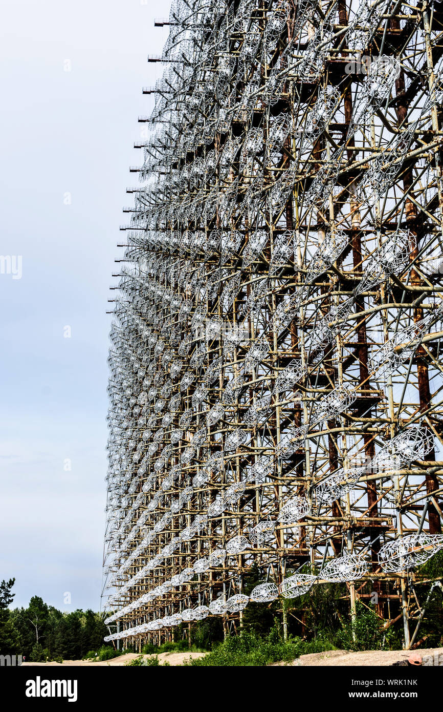 Chernobyl (Chornobyl): Duga radar, Soviet over-the-horizon radar (OTH ...