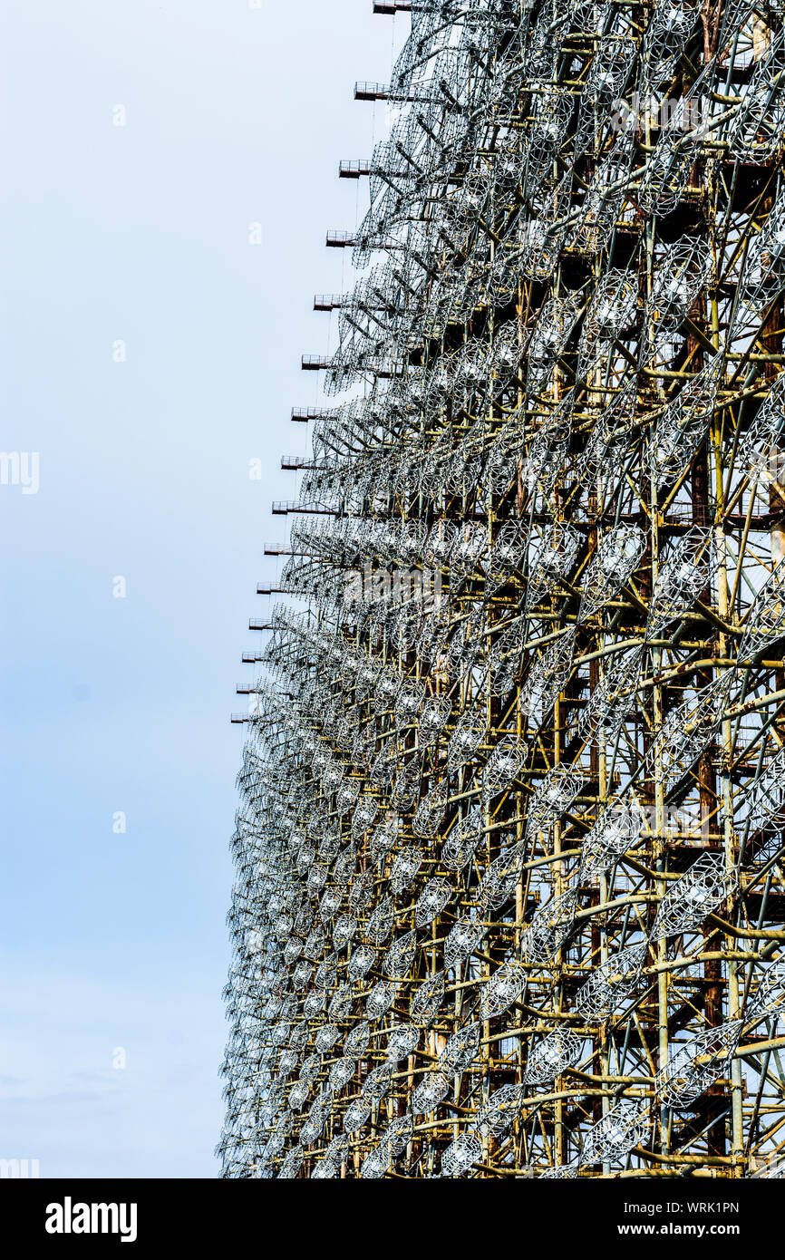 Chernobyl (Chornobyl): Duga radar, Soviet over-the-horizon radar (OTH ...