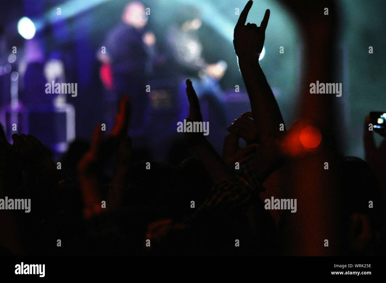 Arms raised nightlife hi-res stock photography and images - Alamy