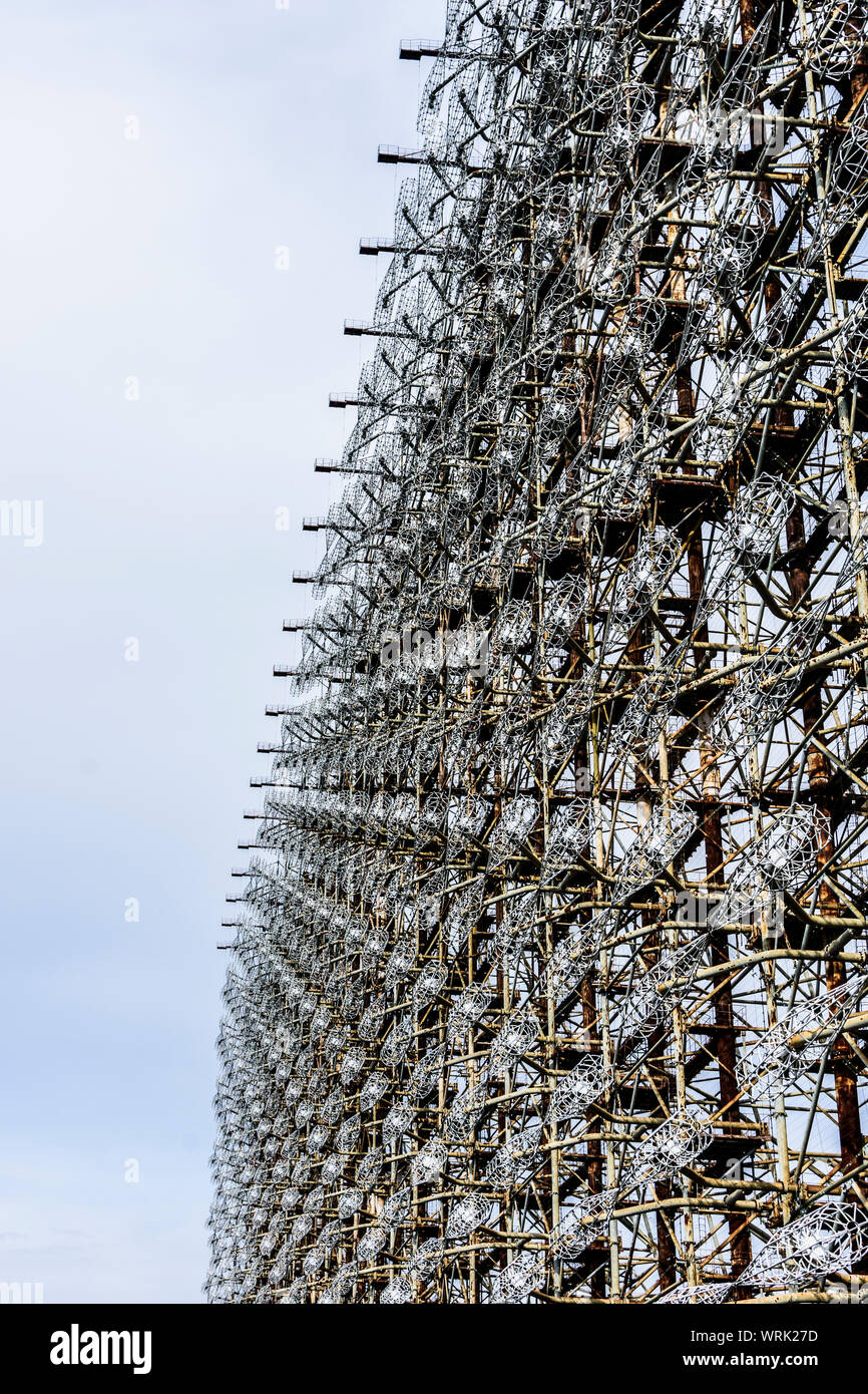 Chernobyl (Chornobyl): Duga radar, Soviet over-the-horizon radar (OTH ...