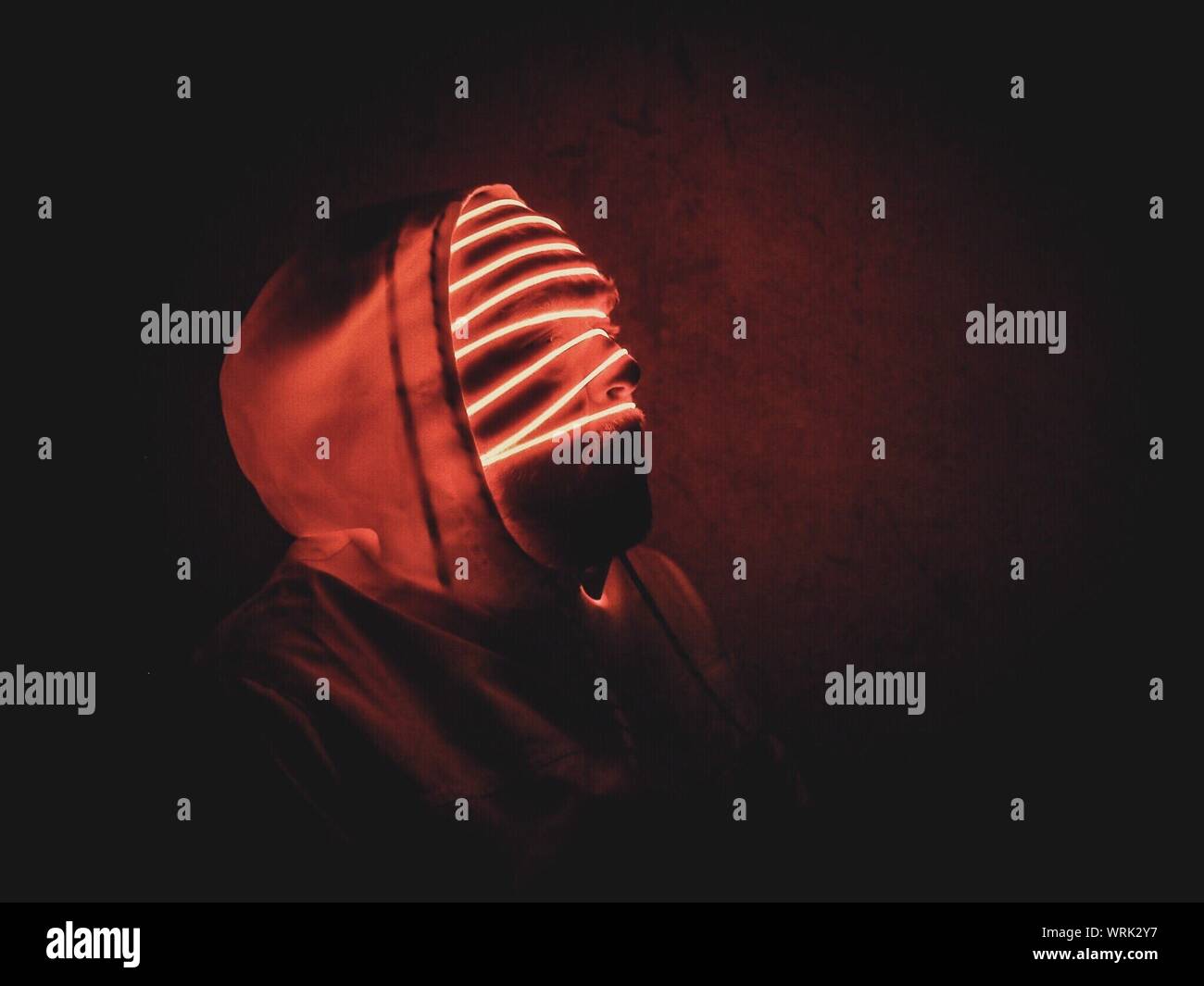 Wrapped around face hi-res stock photography and images - Alamy