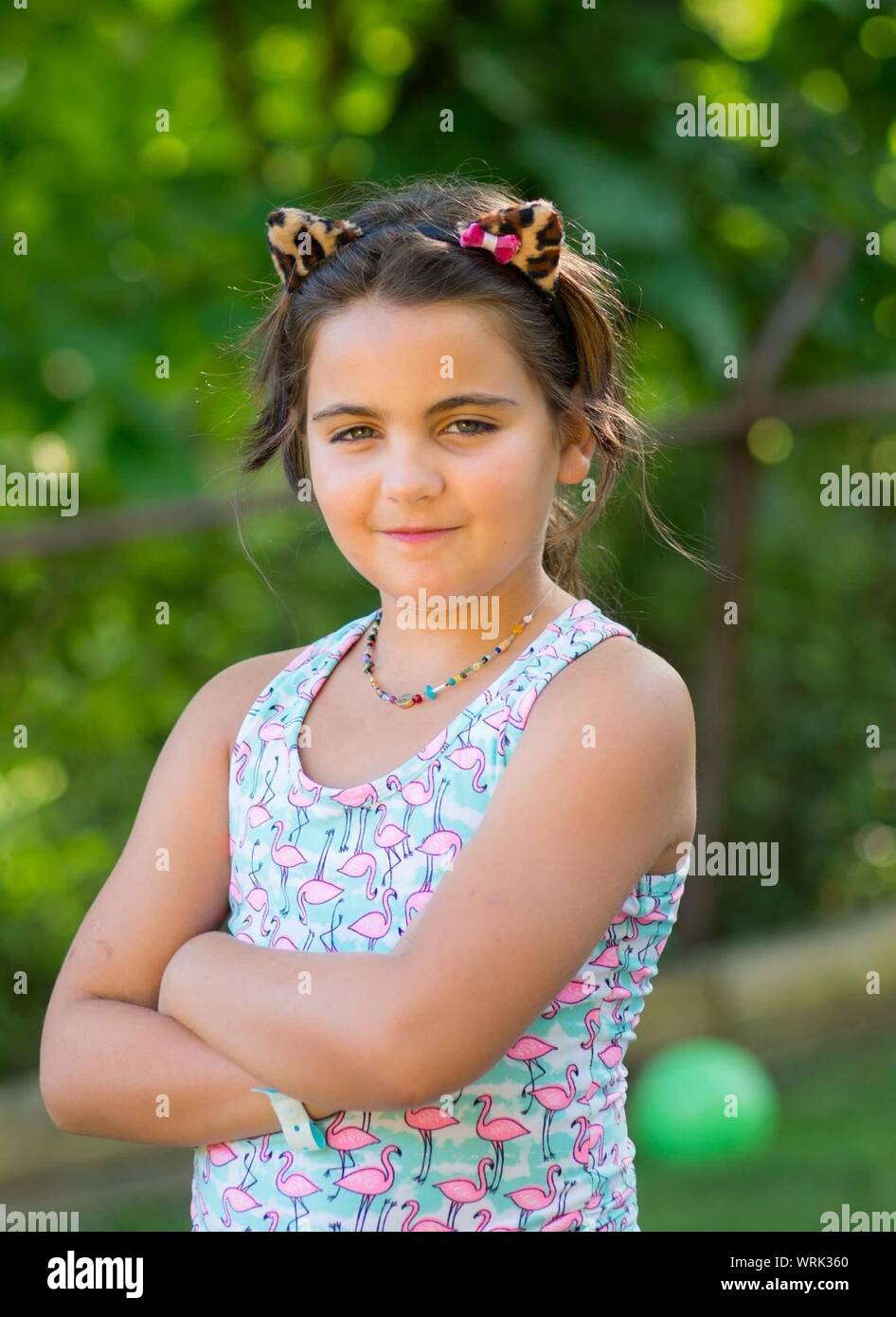 Arms crossed girl hi-res stock photography and images - Alamy