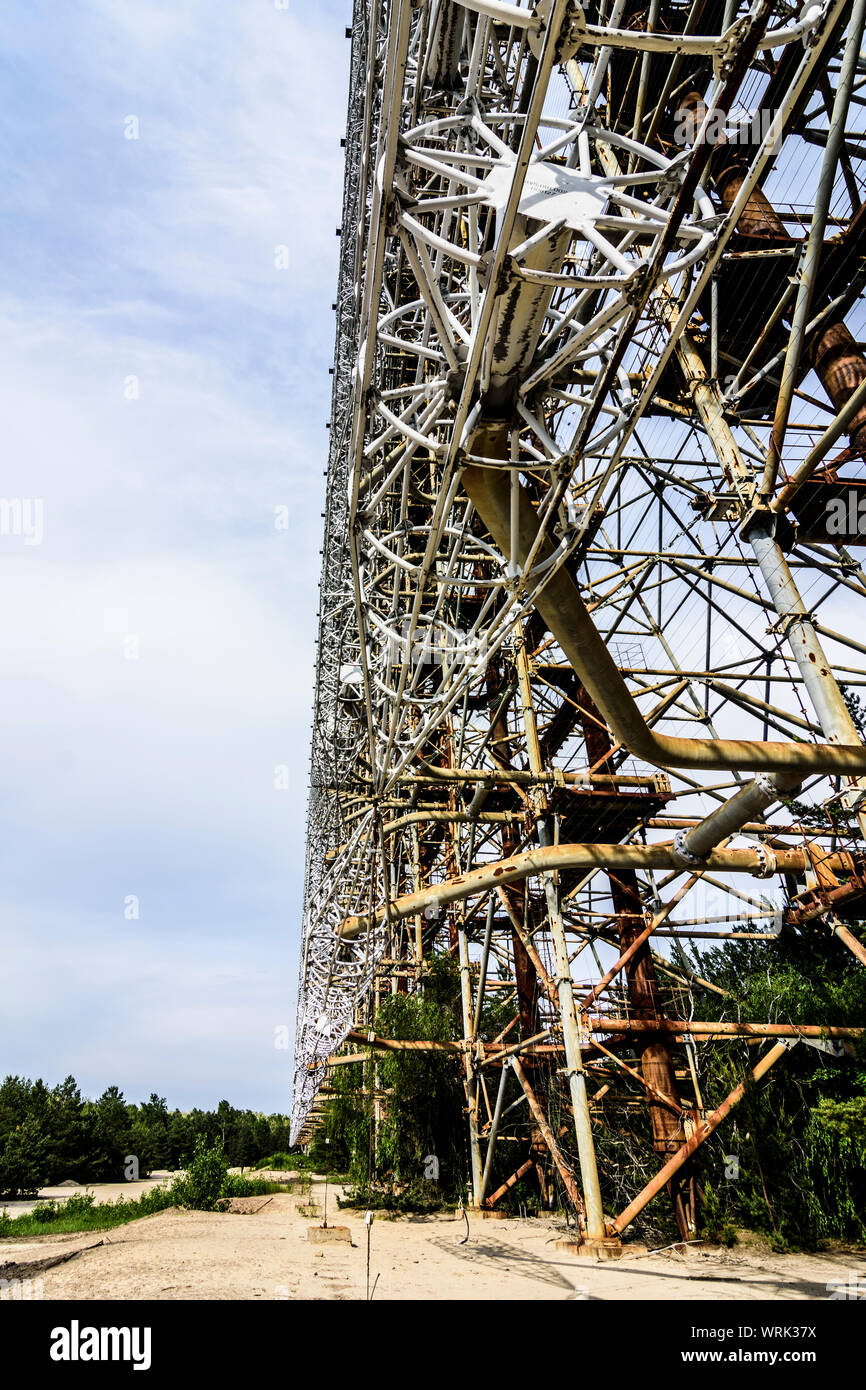Chernobyl (Chornobyl): Duga radar, Soviet over-the-horizon radar (OTH ...