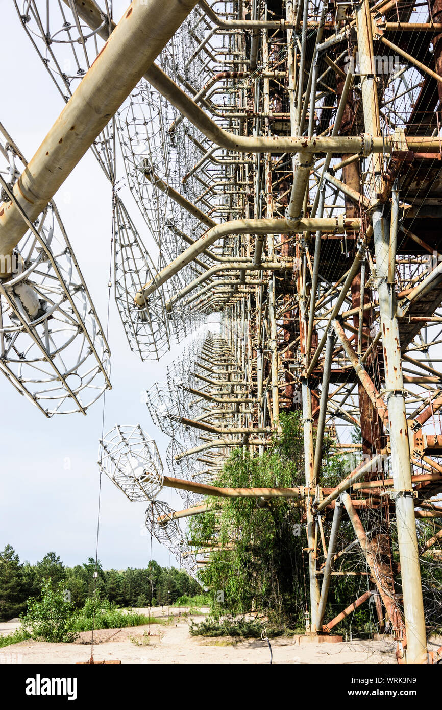 Chernobyl (Chornobyl): Duga radar, Soviet over-the-horizon radar (OTH ...