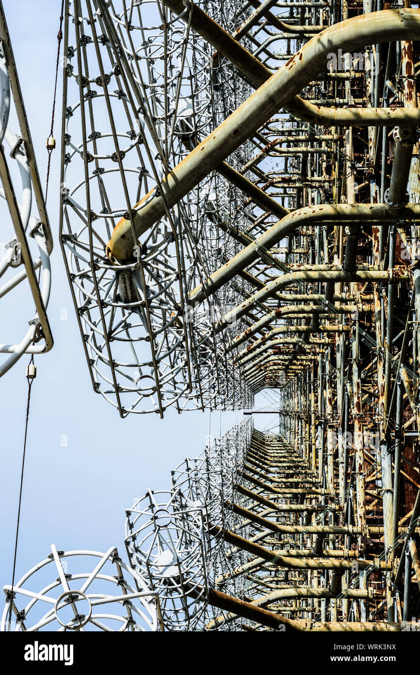 Chernobyl (Chornobyl): Duga radar, Soviet over-the-horizon radar (OTH ...