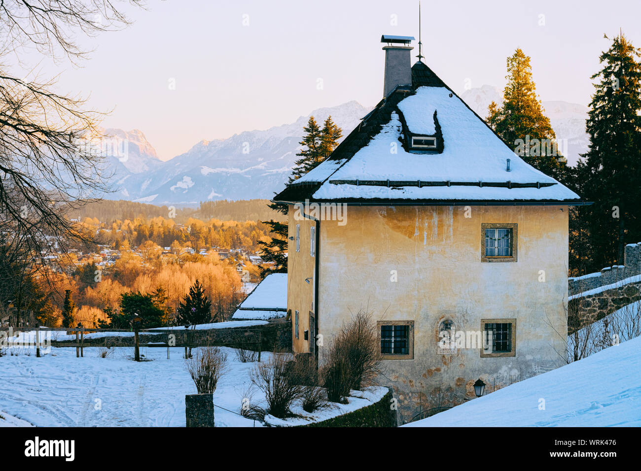 Monchsberg hill hi-res stock photography and images - Alamy