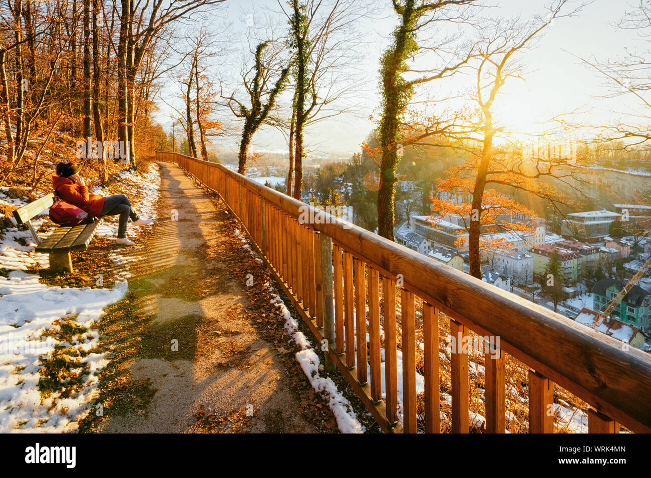 Monchsberg hill hi-res stock photography and images - Alamy