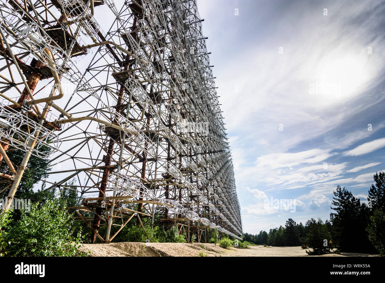 Chernobyl (Chornobyl): Duga radar, Soviet over-the-horizon radar (OTH ...