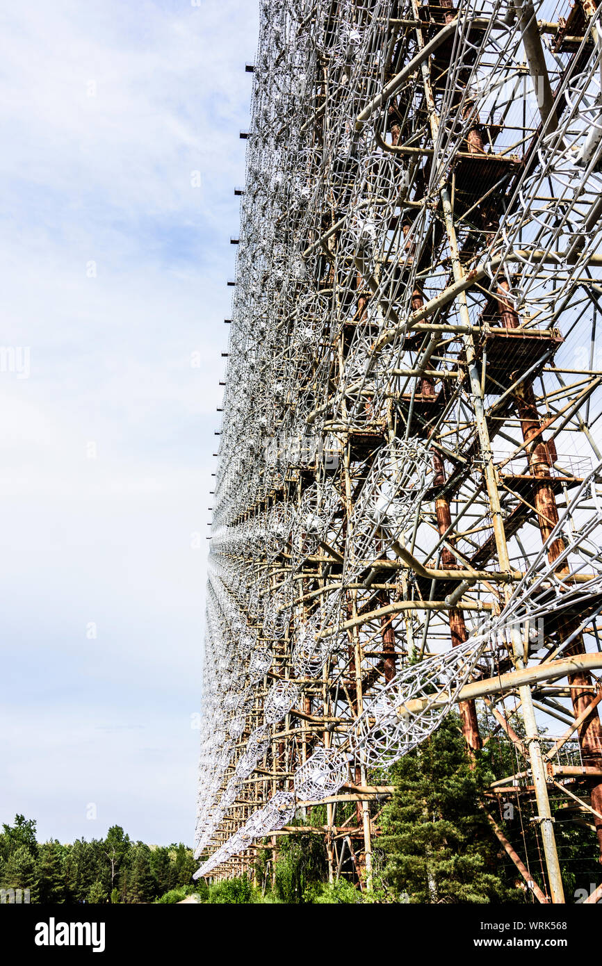 Chernobyl (Chornobyl): Duga radar, Soviet over-the-horizon radar (OTH ...