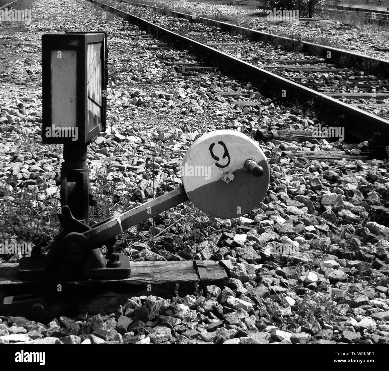 Railroad lever hi-res stock photography and images - Alamy