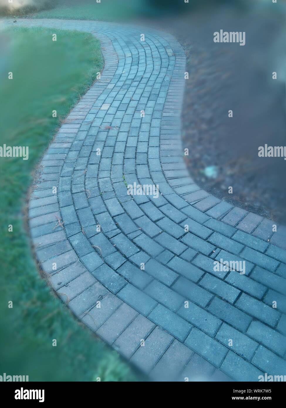 Curved Pathway High Resolution Stock Photography and Images - Alamy