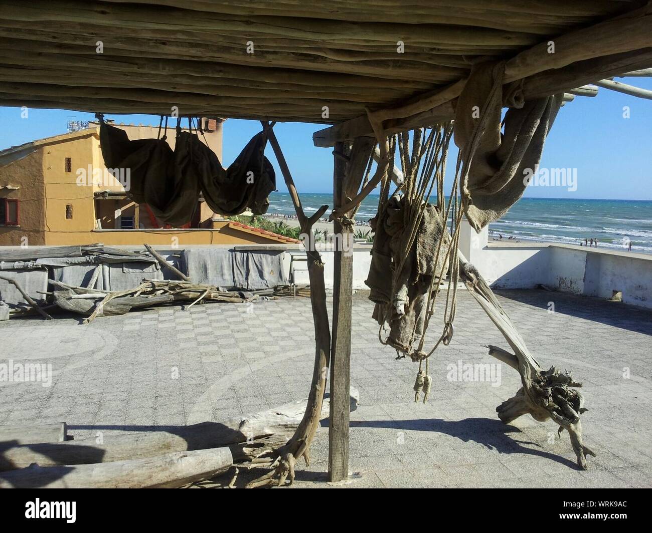 Wooden hut at the sea hi-res stock photography and images - Alamy