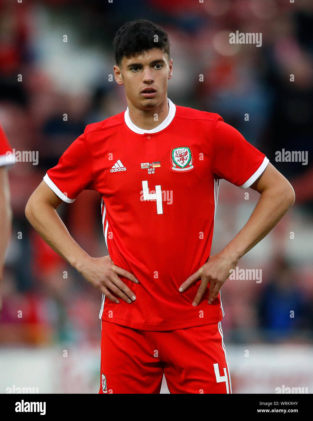 Wales' Jack Evans during the Euro 2021 Qualifying match at the ...