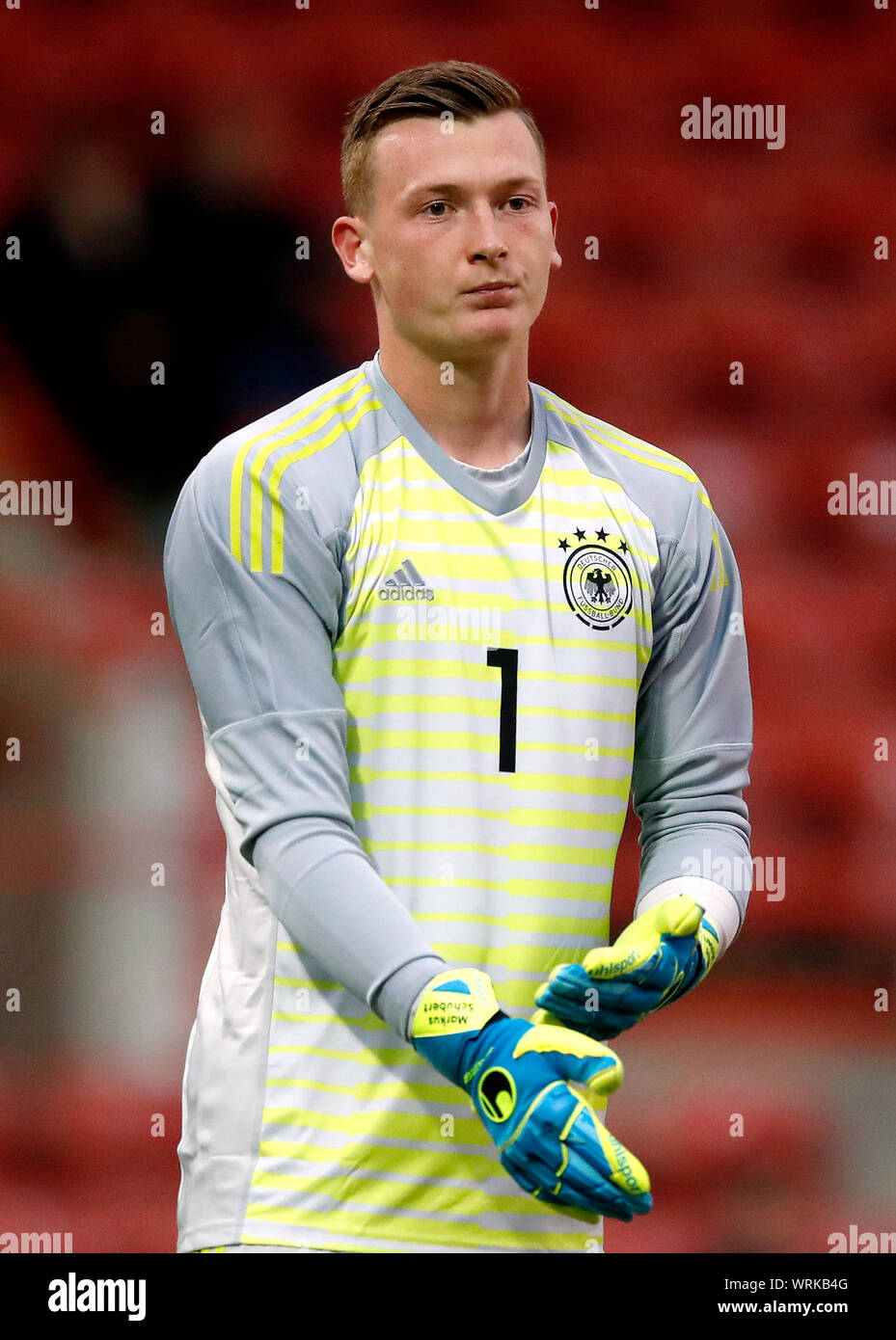 Germany goalkeeper Markus Schubert during the Euro 2021 Qualifying ...