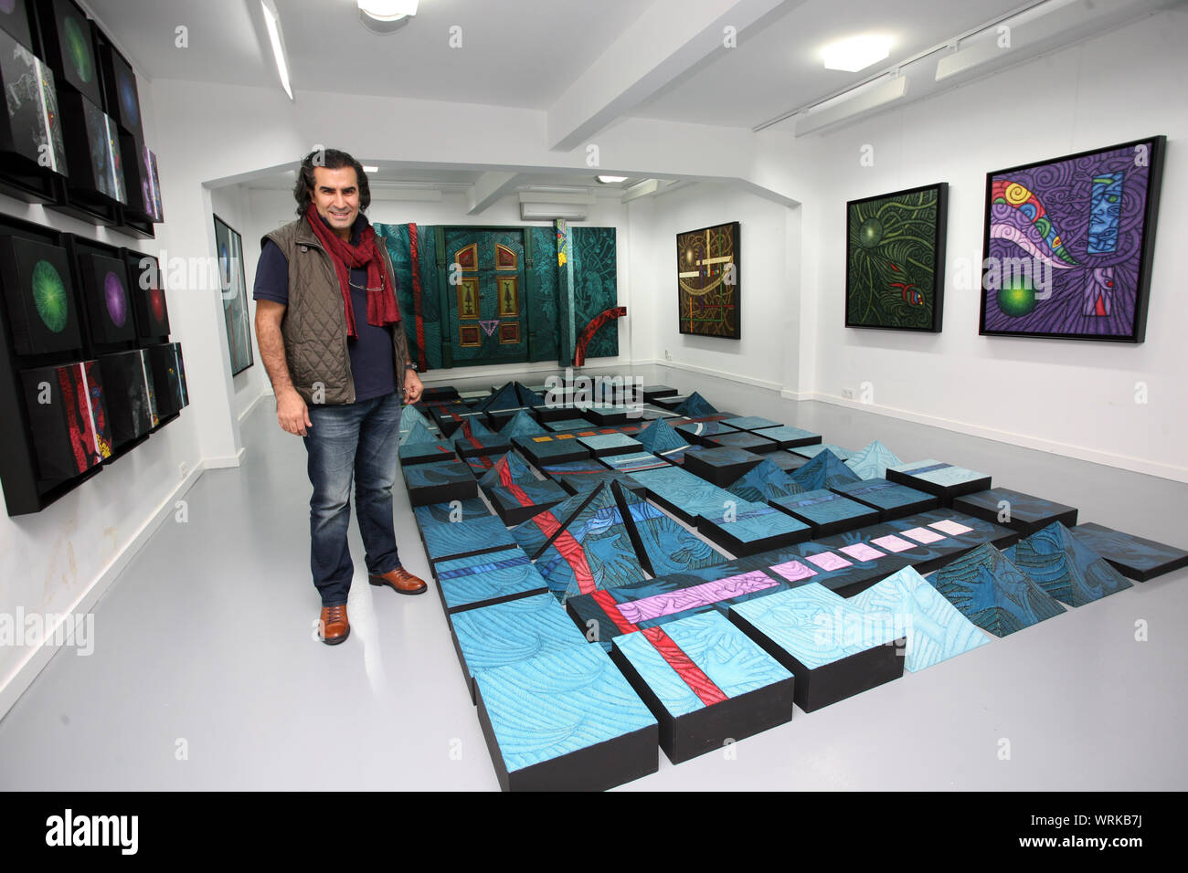 He is the most famous turkish painter of his the hi-res stock ...