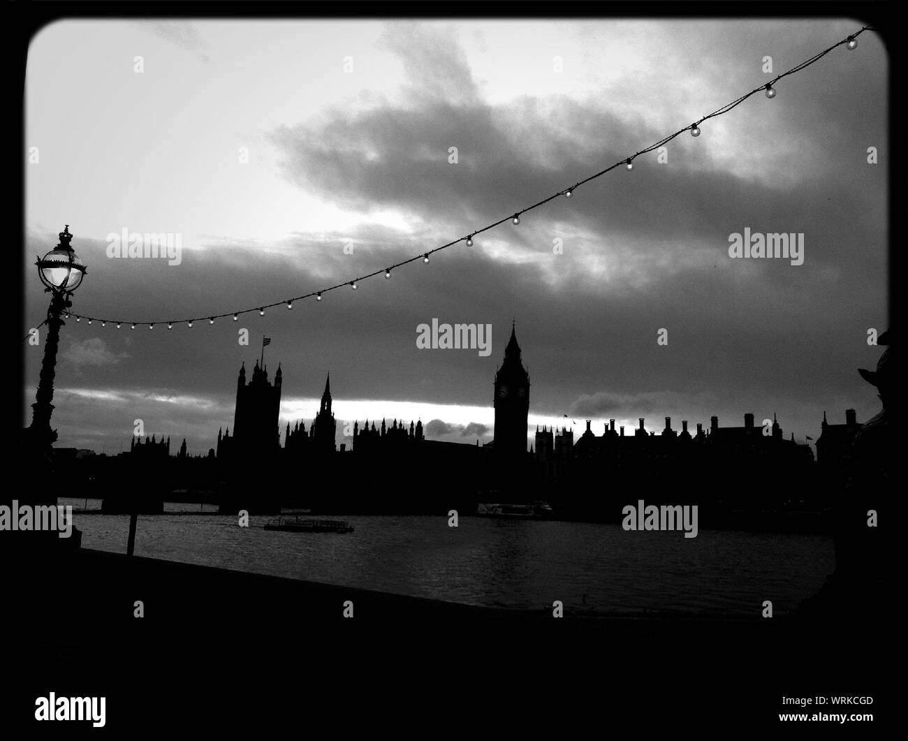Big ben silhouette Black and White Stock Photos & Images - Alamy