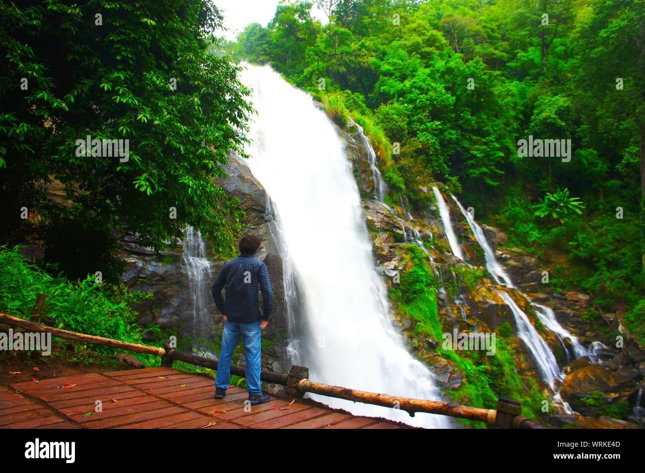 Watching Waterfall High Resolution Stock Photography and Images - Alamy