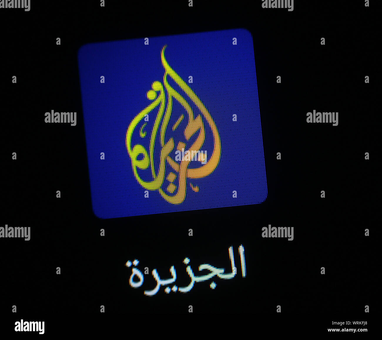Al jazeera tv arabic channel hi-res stock photography and images - Alamy