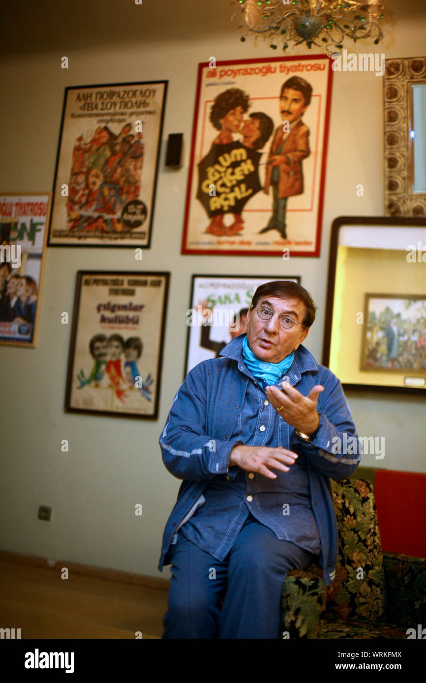 ISTANBUL, TURKEY - OCTOBER 27: Famous Turkish actor, thespian ...