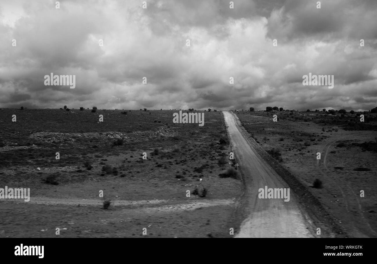 Long narrow landscape Black and White Stock Photos & Images - Alamy