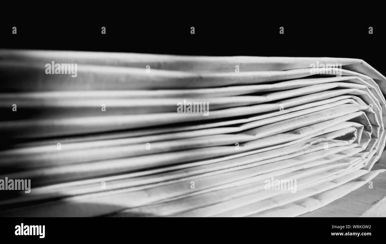Newspaper close up shot background hi-res stock photography and images ...