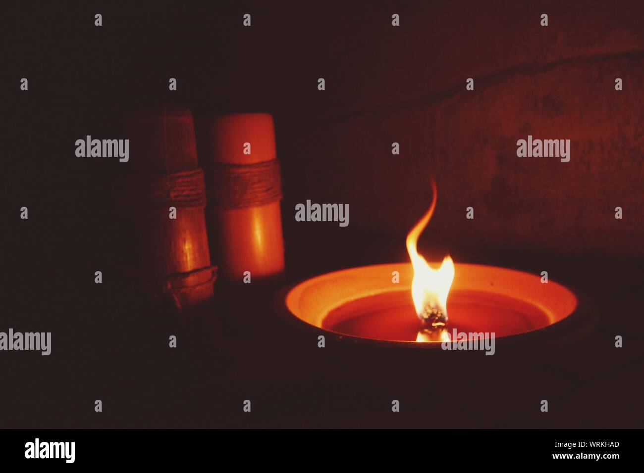 Light of burning lamp hi-res stock photography and images - Alamy