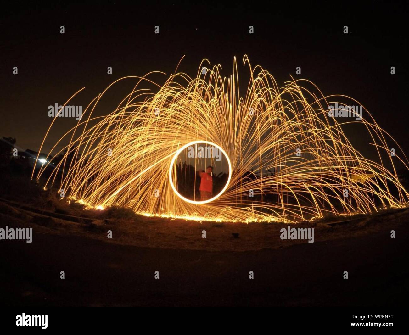 Stunt man on fire stunt hi-res stock photography and images - Alamy