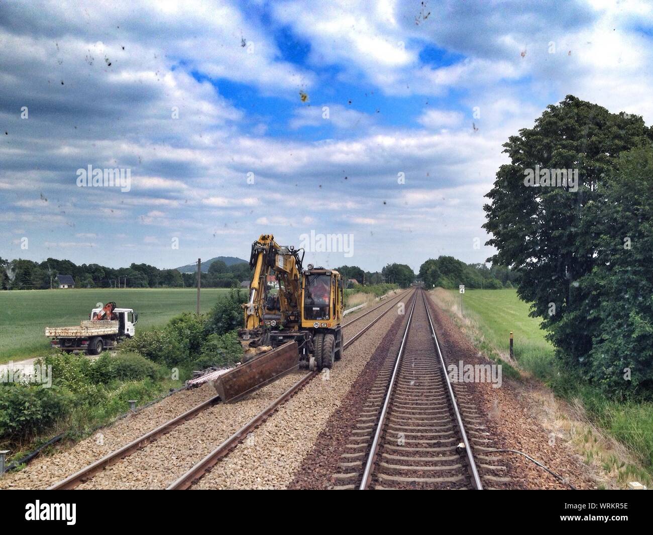Bulldozer tracks hi-res stock photography and images - Alamy