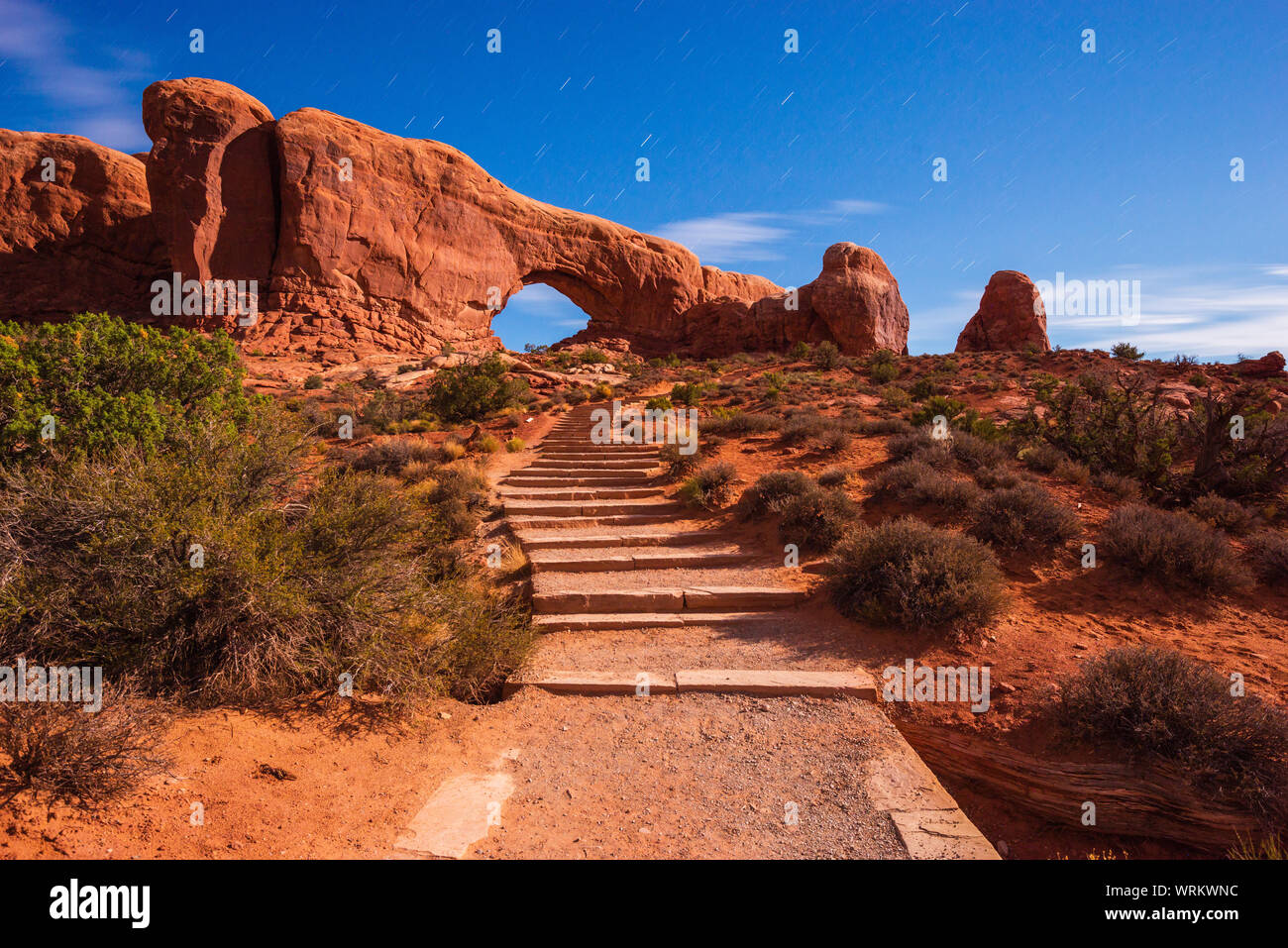 North south window arches path hi-res stock photography and images - Alamy