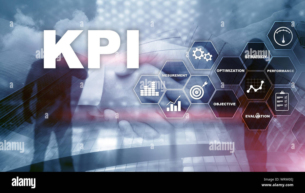 KPI - Key Performance Indicator. Business and technology concept ...