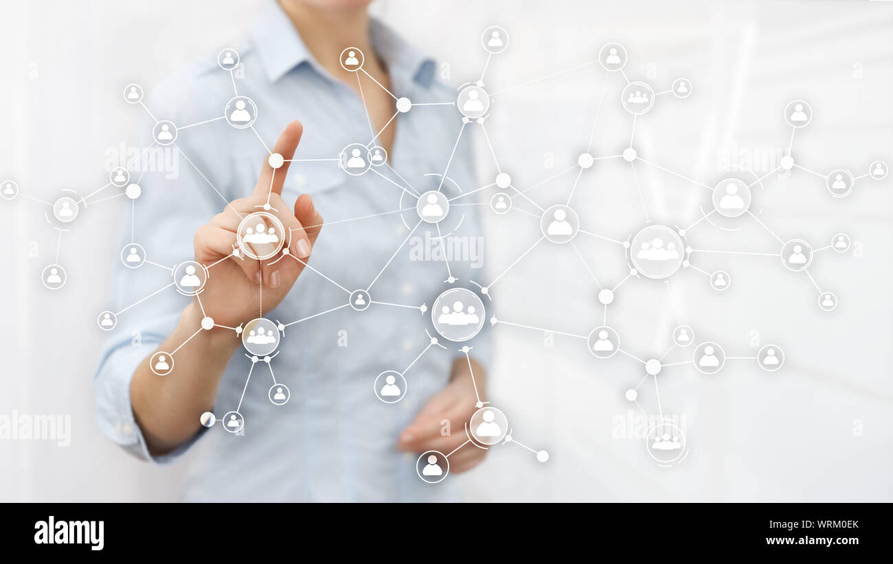 HR human resources management concept corporate organisation structure ...