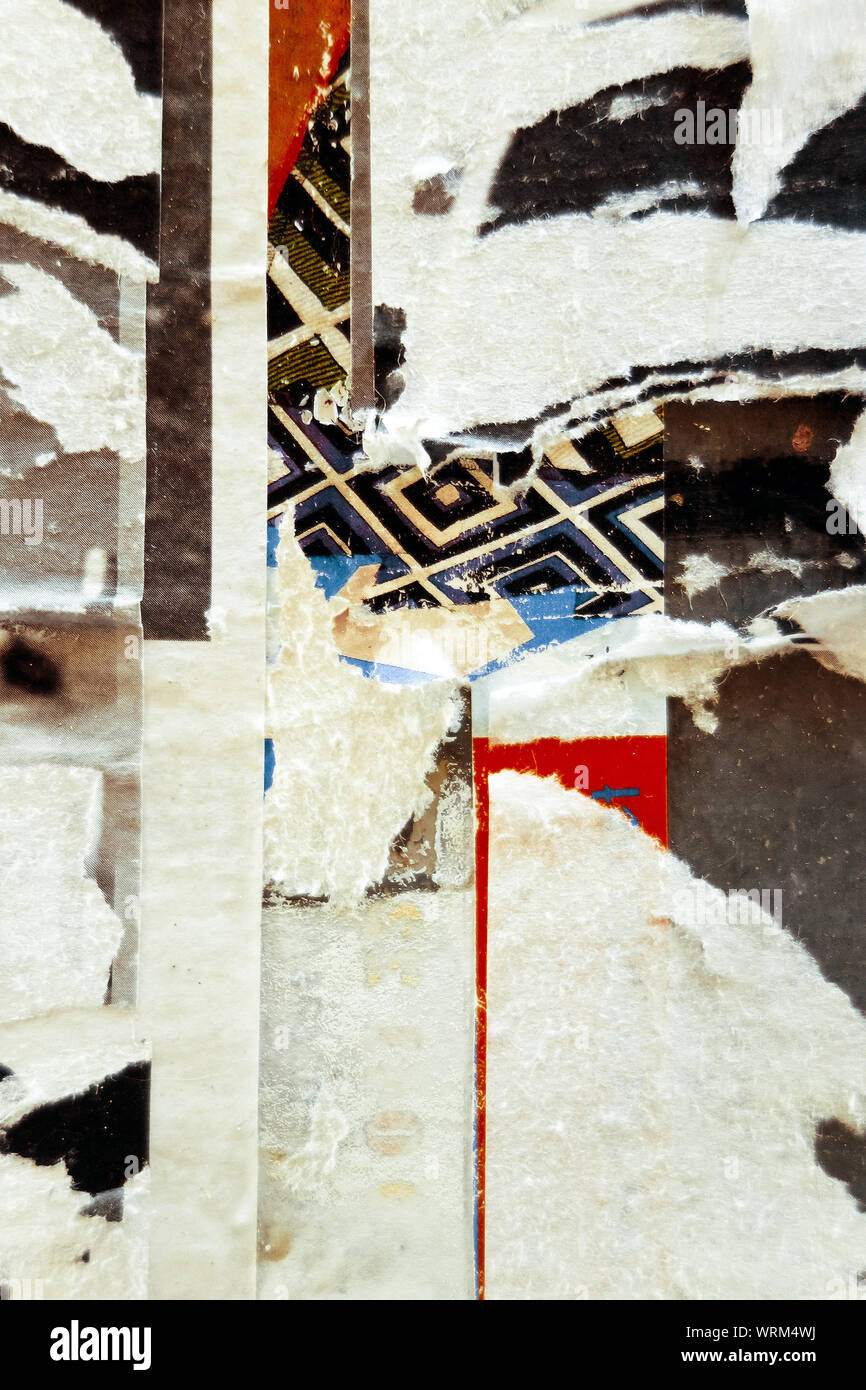 Torn Up Poster Wall High Resolution Stock Photography and Images - Alamy