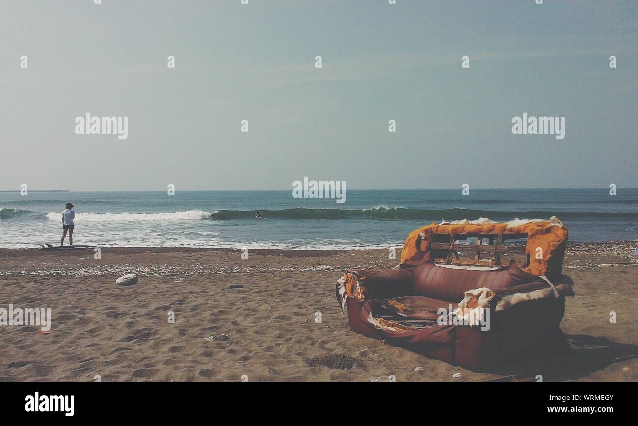 Sofa on the beach hi-res stock photography and images - Alamy