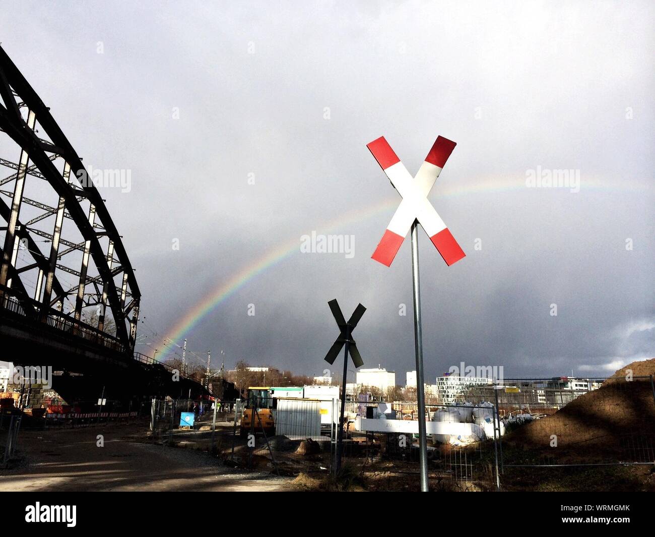 Rainbow bridge sign hi-res stock photography and images - Alamy