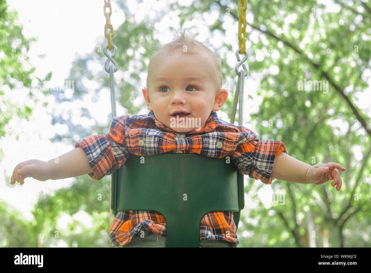Baby enjoying hi-res stock photography and images - Alamy