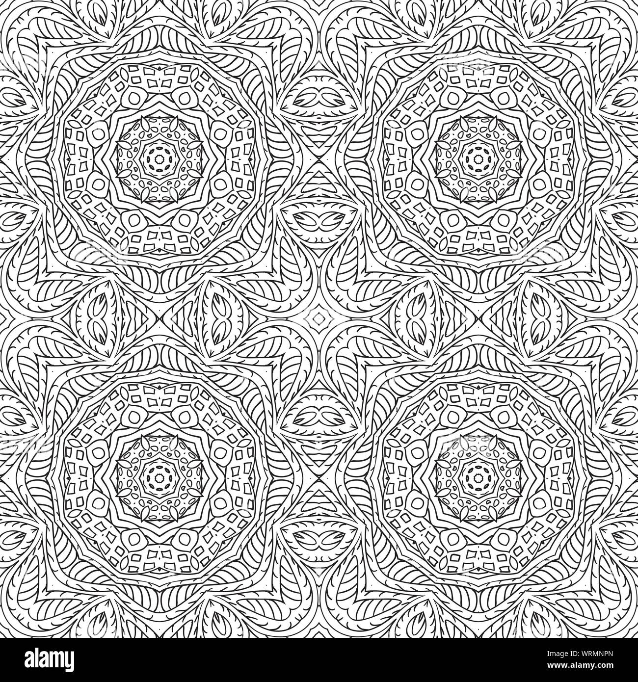 Zentangl black and white hi-res stock photography and images - Alamy