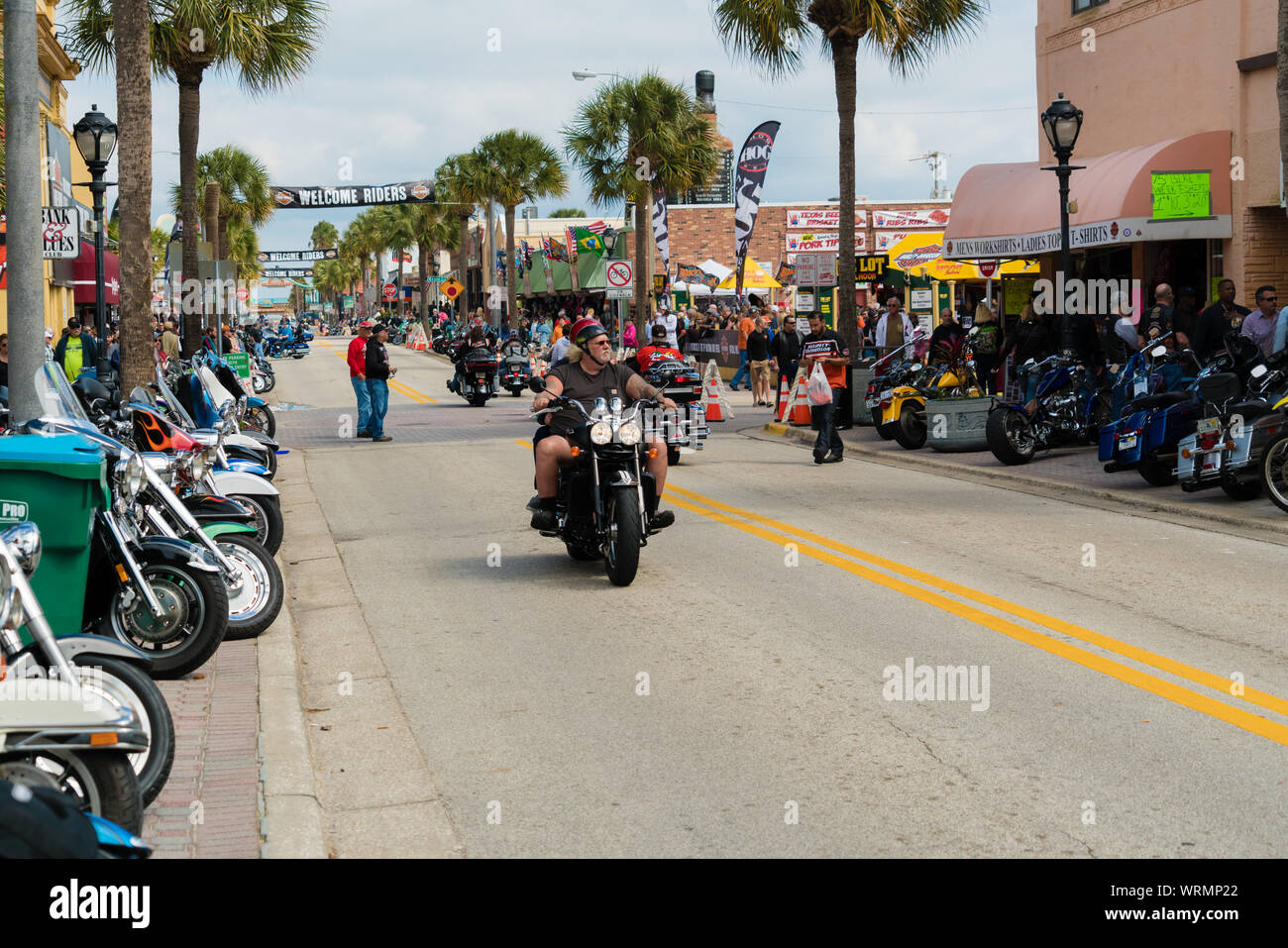 Daytona Beach, Fl, USA - March 4, 2016: The 75th Anniversary of the ...