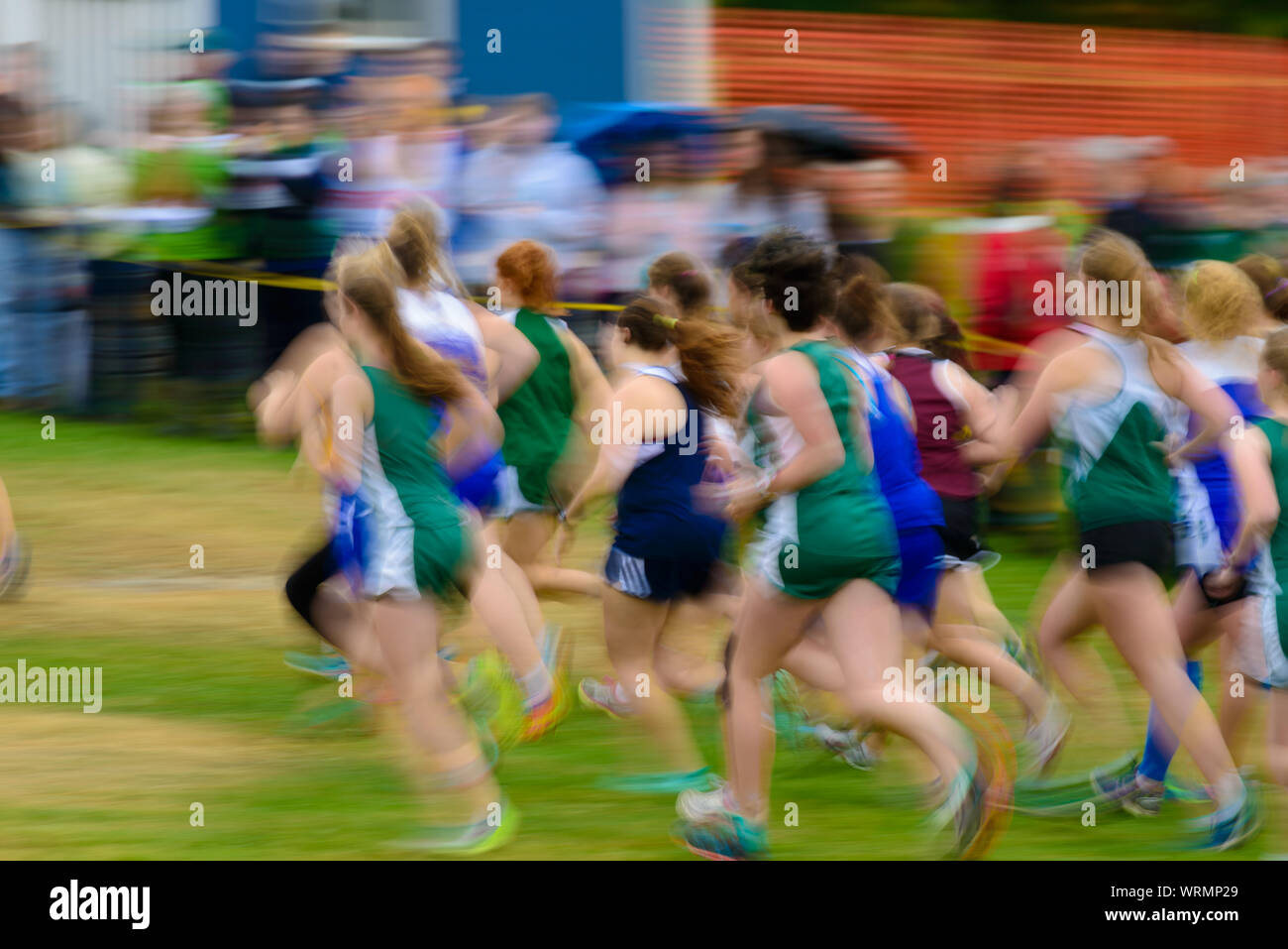 Teen Running Race Track Girl High Resolution Stock Photography and ...