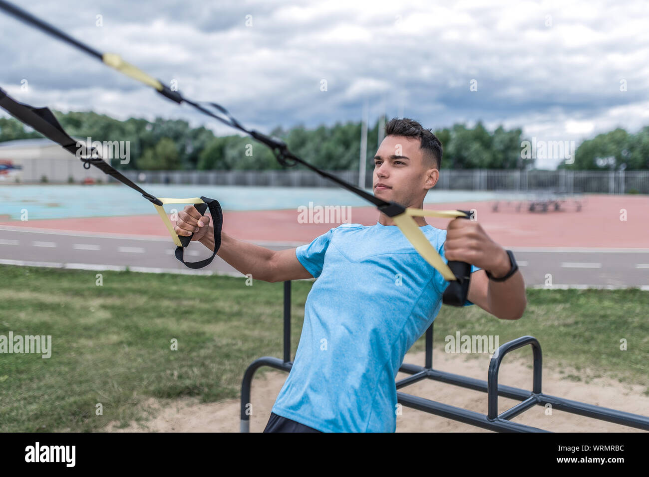 Traction and suspension training hi-res stock photography and images ...