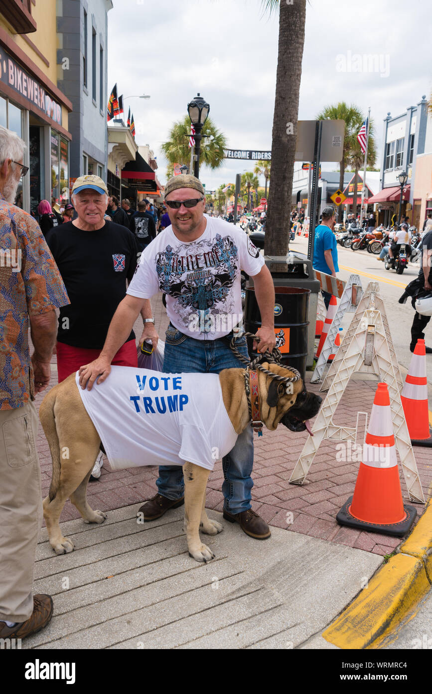 Daytona Beach, Fl, USA - March 4, 2016: The 75th Anniversary of the ...