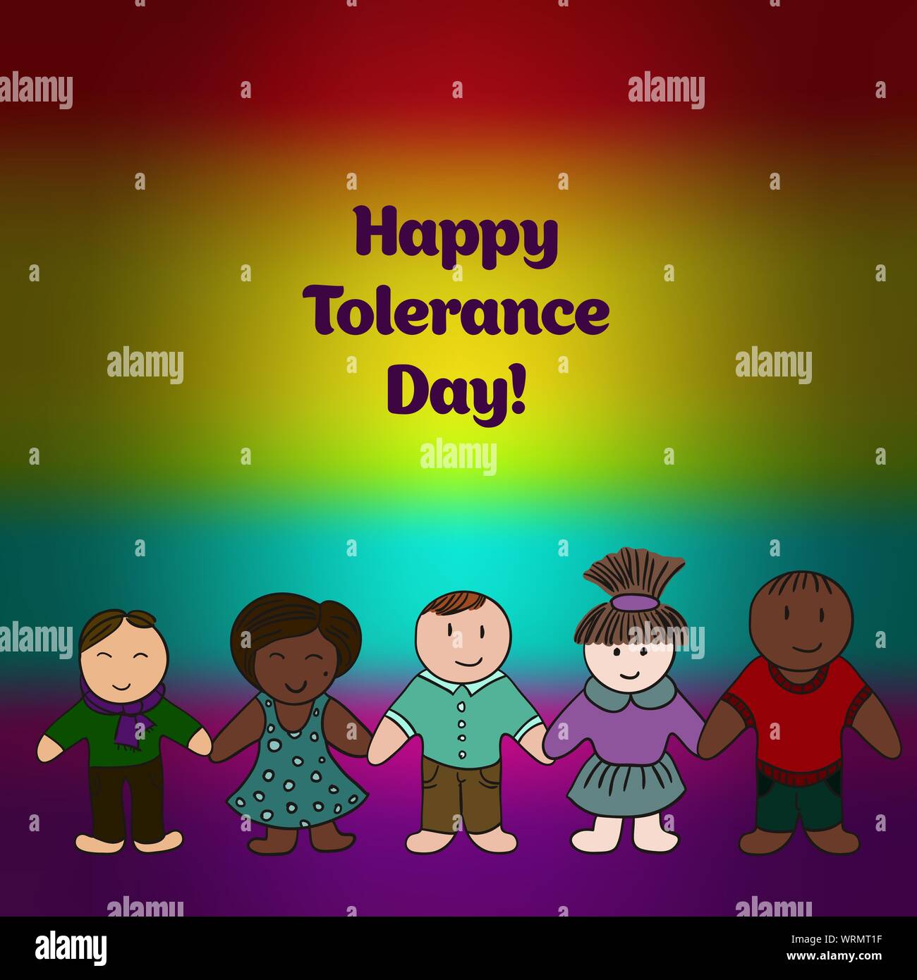 International Day for Tolerance. Bright picture. Picture for your ...