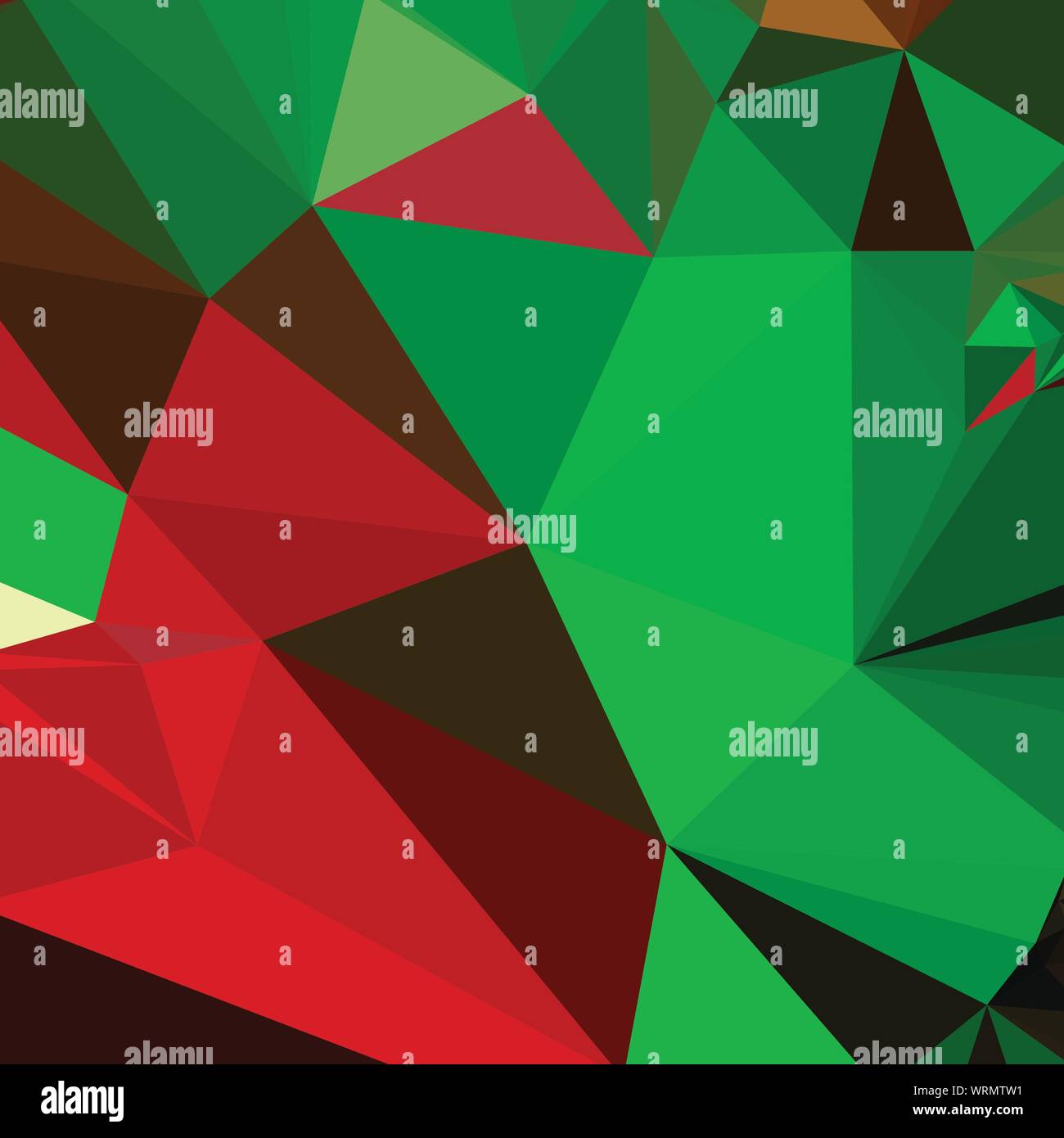 Dark Pastel Green Abstract Low Polygon Background Stock Vector Image ...